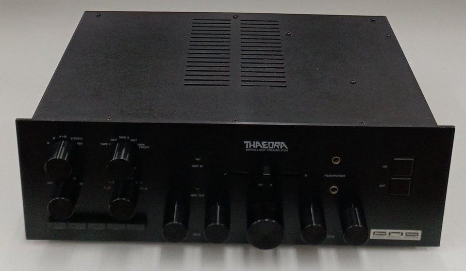 GAS THAEDRA II Great American Sound Thaedra Control Pre Amplifier Black ...