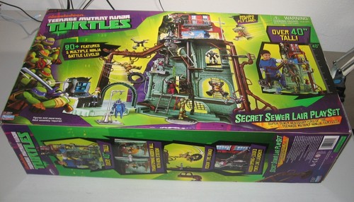 SECRET SEWER LAIR PLAYSET Playmates TMNT 2012 MISB Teenage Mutant Ninja ...