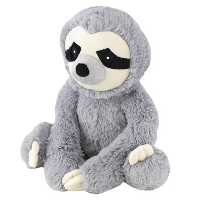 Small Hanging Sloth Teddy Super Soft Cuddly Seated Plush Stuffed Wild ...