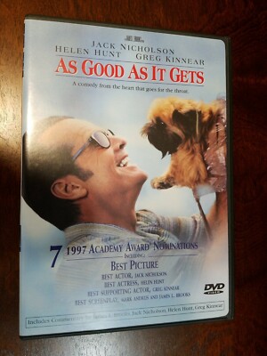 As Good as It Gets (DVD, 1998) Jack Nicholson, Helen Hunt 43396217096| eBay