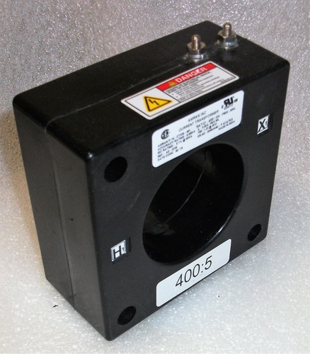AMRAN INC CURRENT TRANSFORMER CT220-401 RATIO 400:5 CSA AND UL ...