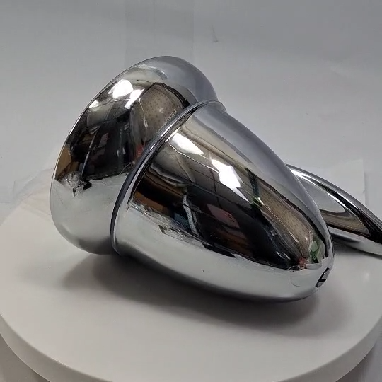 Classic Car Talbot Chrome Bullet Side Mirrors Fender Door Mount Pair ...