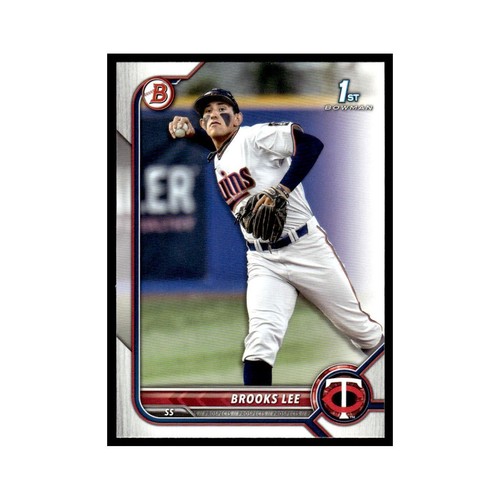 Brooks Lee 2022 Bowman Draft #BD-153 Minnesota Twins Baseball Card NM ...