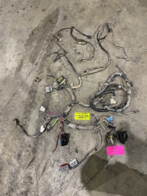 05 Chevrolet GMC 2500HD 3500HD DURAMAX 6.6 LLY DIESEL ENGINE WIRING ...