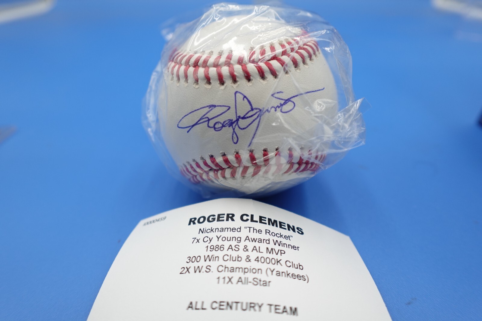 Roger Clemens Signed Official Rawlings MLB Baseball Tristar COA | eBay