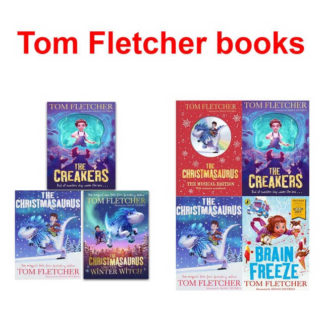 Tom Fletcher 3 Books Collection Set World Book Day 2018 Creakers ...