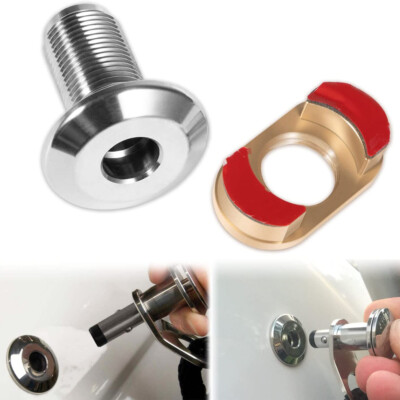 3/8'' Stainless Steel Marine Quick Release Boat Fender Holder Receiver ...