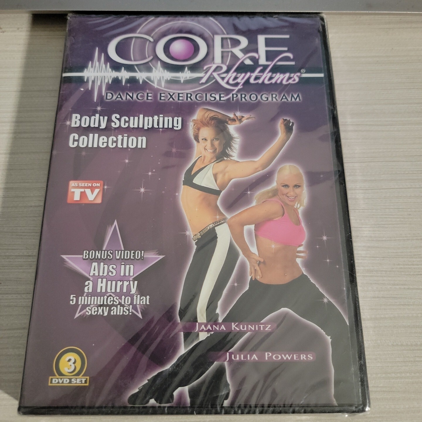 Core Rhythms Dance Exercise Program DVD Jaana Kunitz Julia Powers | eBay