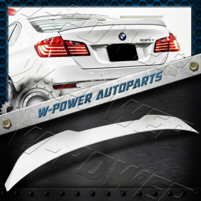 W-Power Pearl White PSM-Style For 2011-2016 BMW 5-Series F10 F18 Trunk ...