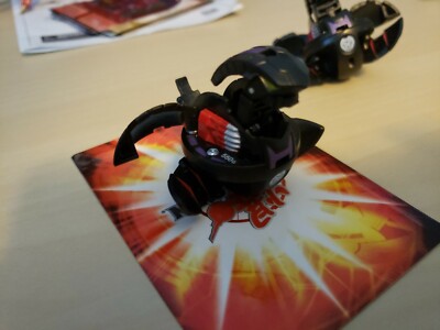 Bakugan Alpha Percival Black Darkus New Vestroia 550g with card! | eBay