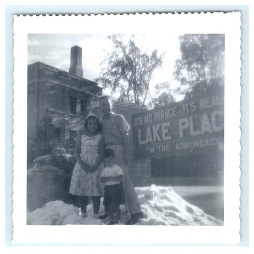 Lake Place In the Adirondacks NY New York Vintage Snap Shot Photo | eBay