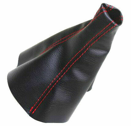 Real Leather Red Stitch Manual Shift Boot For 91-99 Mitsubishi 3000GT ...