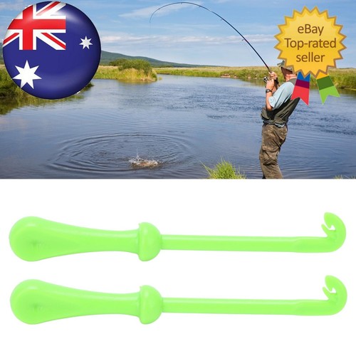 Fishing Knot Tying Tool Set 2pcs Portable Plastic Hook Loop Disgorger ...