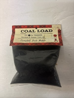 Campbell Scale Models HO Scale Coal Load for Tenders,Gondola & Hopper ...