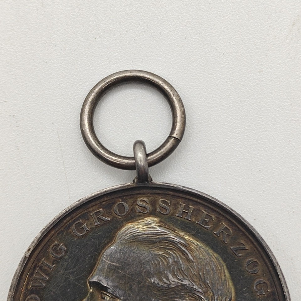 Original WW1 Imperial German Ernst Ludwig Großherzog von Hessen Medal ...
