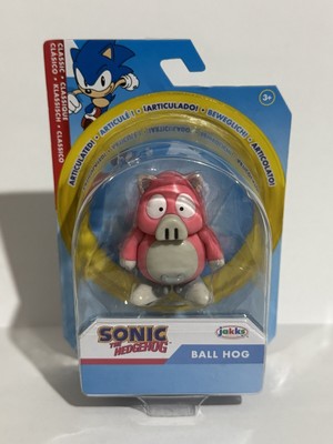 SONIC THE HEDGEHOG CLASSIC BALL HOG 2.5 ACTION FIGURE WAVE 17 JAKKS ...