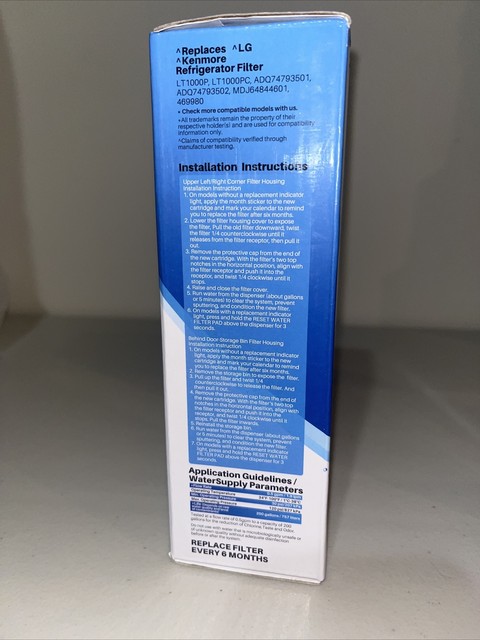 IcePure RWF4700A Refrigerator Filter - 4 Pack for sale online | eBay
