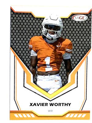 2024 Sage Xavier Worthy Rookie Card #34 | eBay