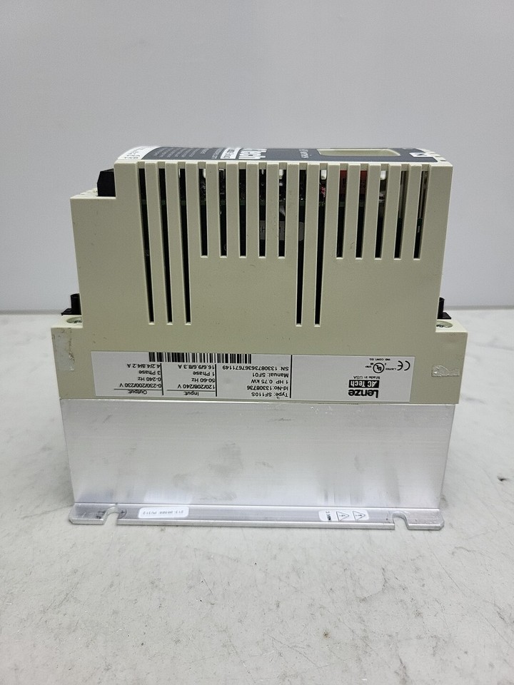 Lenze SF110S Variable Frequency Drive Ac Tech Scf Series 1 Hp 0.75 kW ...