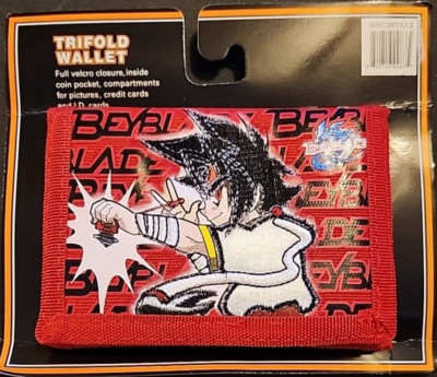 Red Action BeyBlade Tri-fold Wallet | eBay