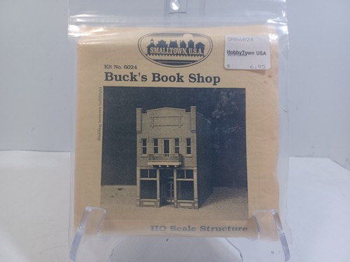 Smalltown USA HO Scale Buck’s Book Shop 699-6024 NIP | eBay