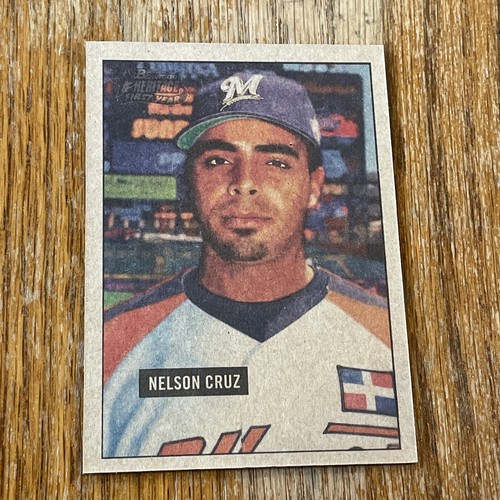 Nelson Cruz 2005 Bowman Heritage Mahogany #252 Rookie RC SP RARE | eBay