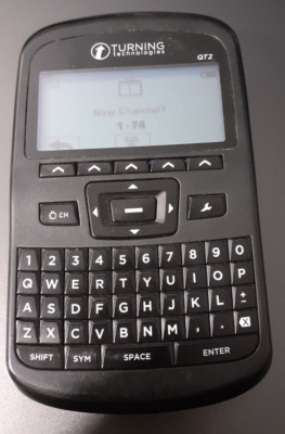 Turning Technologies QT2 Response Device Clicker RCQR-02 | eBay