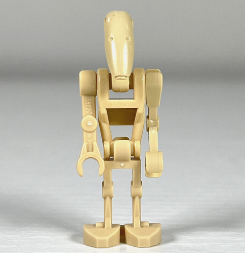 LEGO Battle Droid Minifigure - Tan with Angled and Straight Arm sw0001c ...