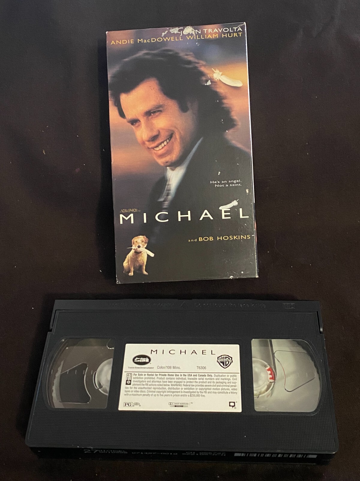 Michael VHS, 1997, John Travolta, Opened package | eBay