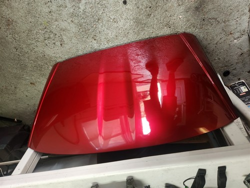 05-13 Corvette C6 Removable Targa Roof Panel Magnetic Red NICE USED Mag ...