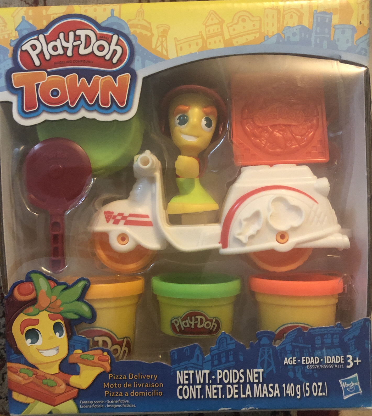 Play doh town sets x 3. Road Worker, Police Motorcycle & Police Boy ...