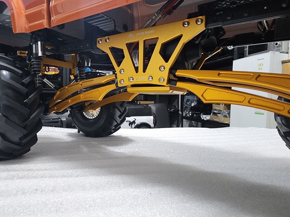 H-TECH RC 1/10 Aluminum 40mm Monster Lift Kit Full Set For CEN Racing ...