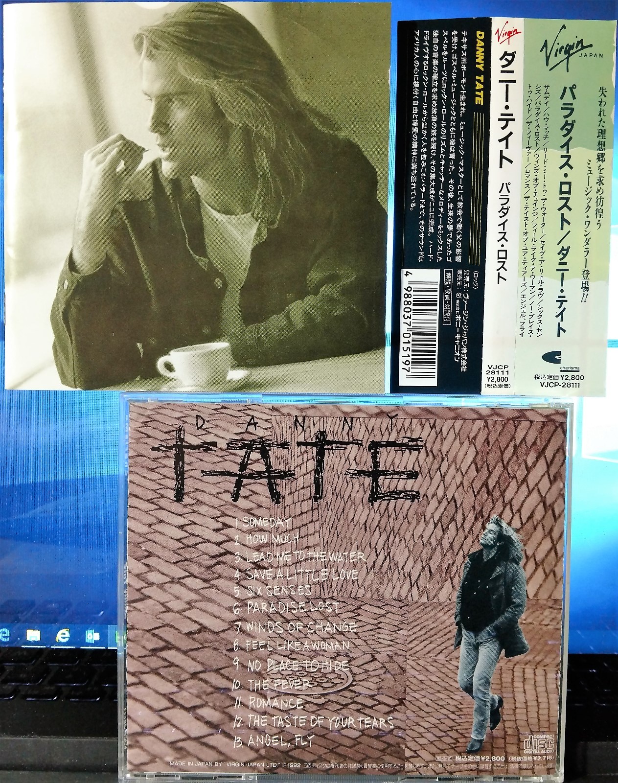 Danny Tate - Danny Tate (CD, 1992, Virgin Japan Ltd., Japan w/OBI) | eBay