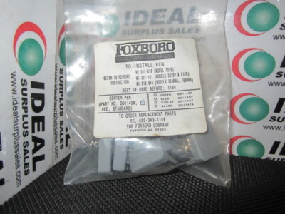 FOXBORO G0114SW Center Pen Red NEW IN BOX | eBay