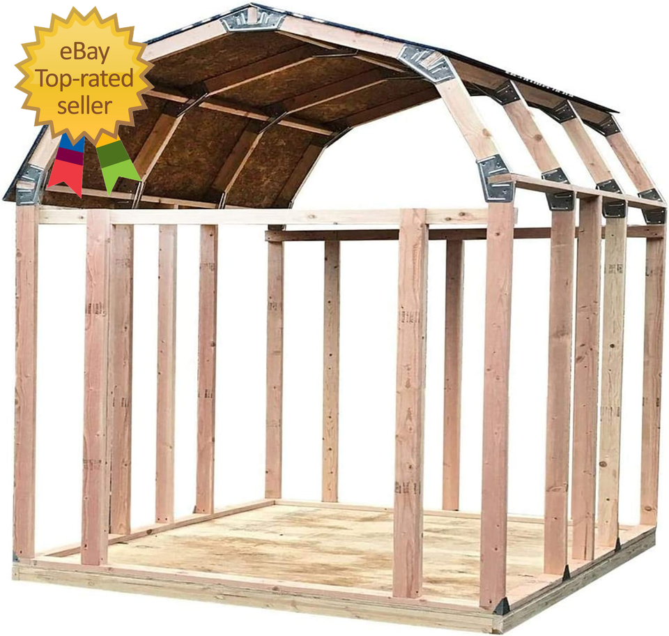 Instant Framer Kit Barn Style Shed Kit | eBay