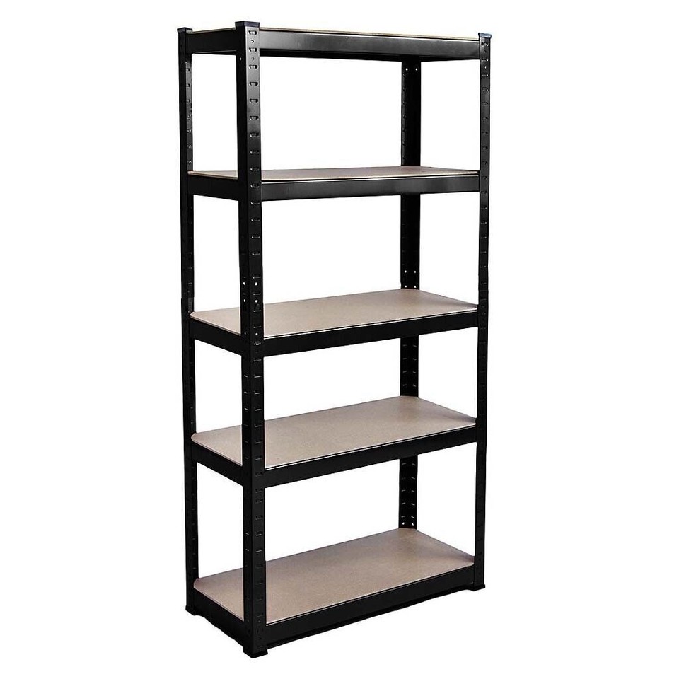 150 - 200 CM Shelving Rack Metal Shelves for Garage Home Storage Shed ...