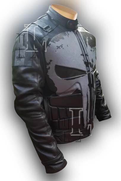 Handmade Men's Motorcycle Pure Leather jacket with armor protect, Sale ...