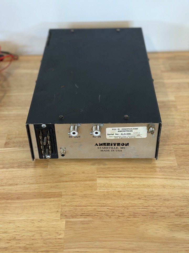 Ameritron ALS-500M Solid State No Tune Mobile Amplifier | eBay