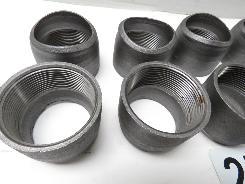 10 Pack SPF/Anvil 2 x 6 in. Female Threaded 300# Forged Steel ...