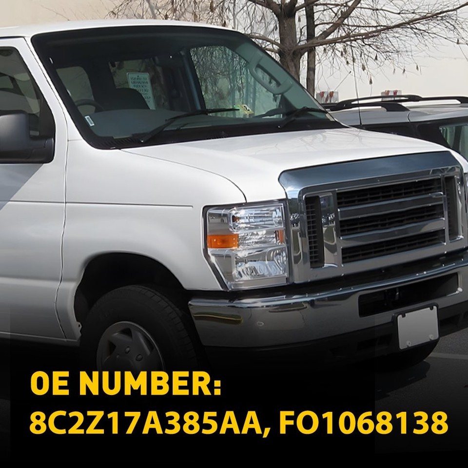 For 2008-2019,21 Ford E150 E250 E350 E450 Front License Plate Tag ...