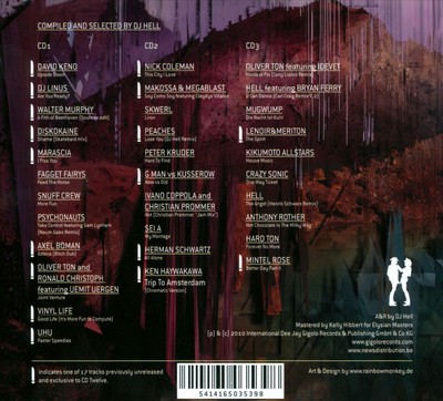 DJ HELL INTERNATIONAL DEEJAY GIGOLOS CD TWELVE NEW CD 5414165035398| eBay