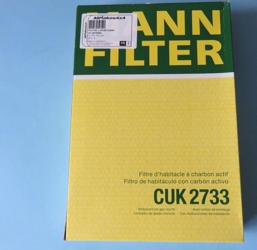 Land Rover Freelander 2, Pollen / Cabin Filter LR000901 / LRO56138 Mann ...