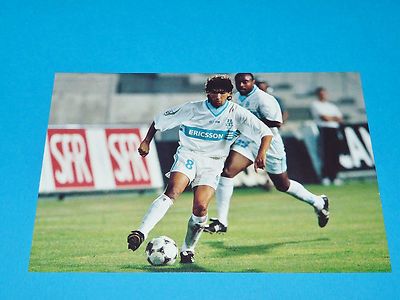 FREDERIC BRANDO PHOTO PANINI FOOTBALL 1997-1998 OLYMPIQUE MARSEILLE OM ...