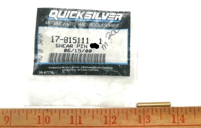 Mercury 17-815111 1 Brass Shear Pin | eBay