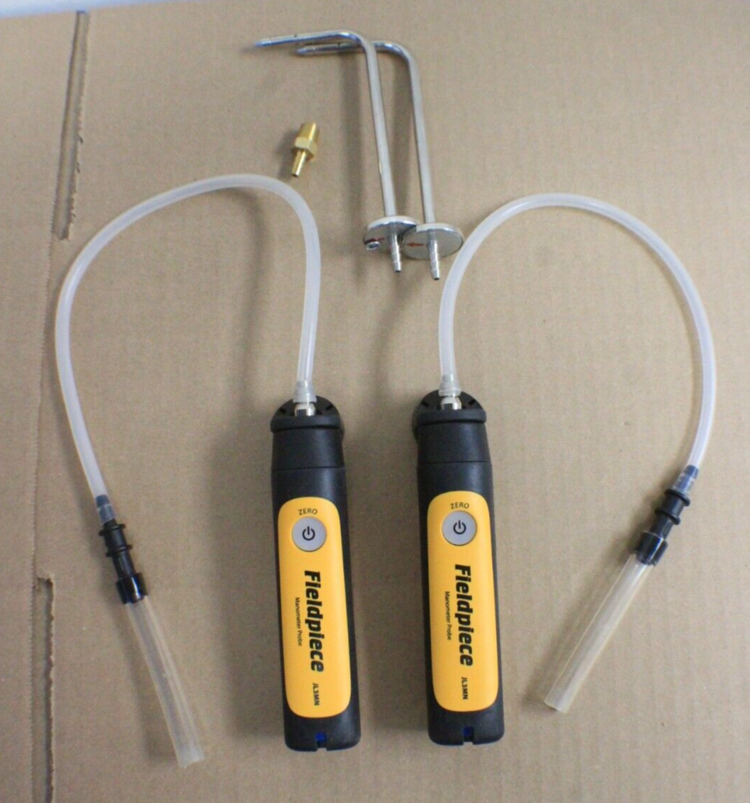 Fieldpiece - JL3MN - 600V Joblink System - 2 Piece Manometer Probe Set ...