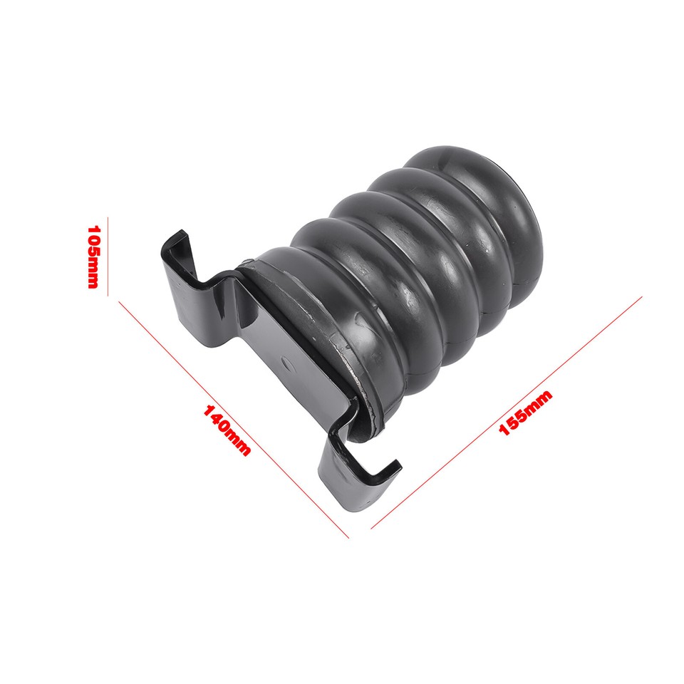2x Rear Suspension Helper Springs for Toyota Tundra Tacoma Hilux Nissan ...