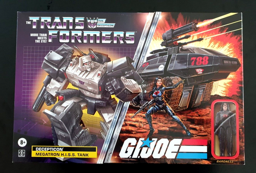 Transformers G.I. Joe Mash-Up Megatron H.I.S.S. Tank Incl Retro ...