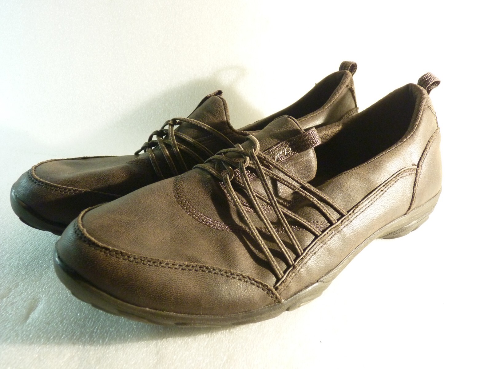 SKECHERS Women Shoes loafers Brown Wedge Size 10 SKU … - Gem