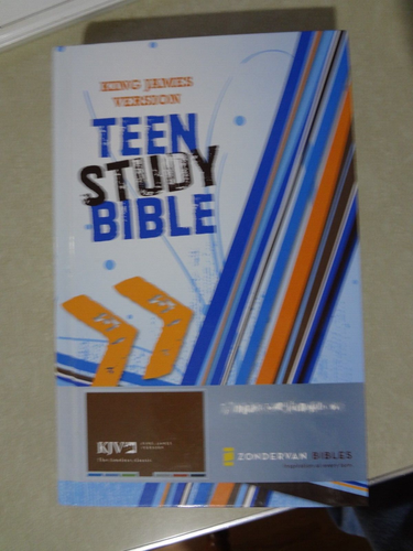 KJV TEEN STUDY BIBLE HARDCOVER 2009 BY ZONDERVAN | eBay
