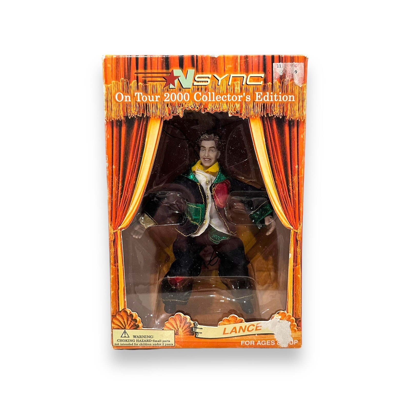 Nsync Lance On Tour 2000 Collector's Edition 6 1/2 Action Figure Doll ...